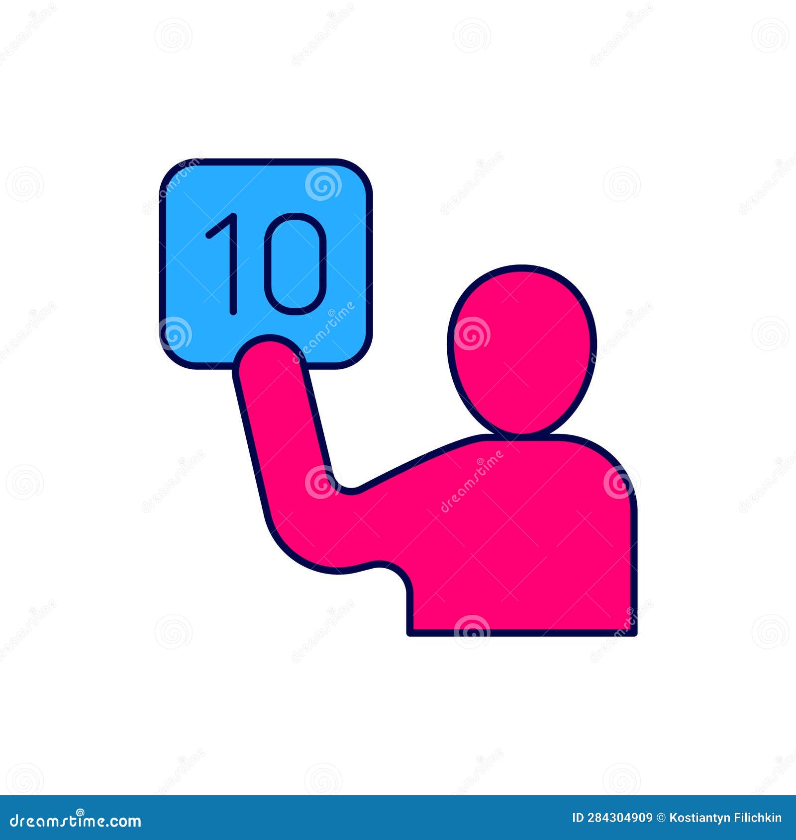 Filled Outline Assessment of Judges Icon Isolated on White Background ... Filled Outline Assessment of Judges Icon Isolated on White Background ...