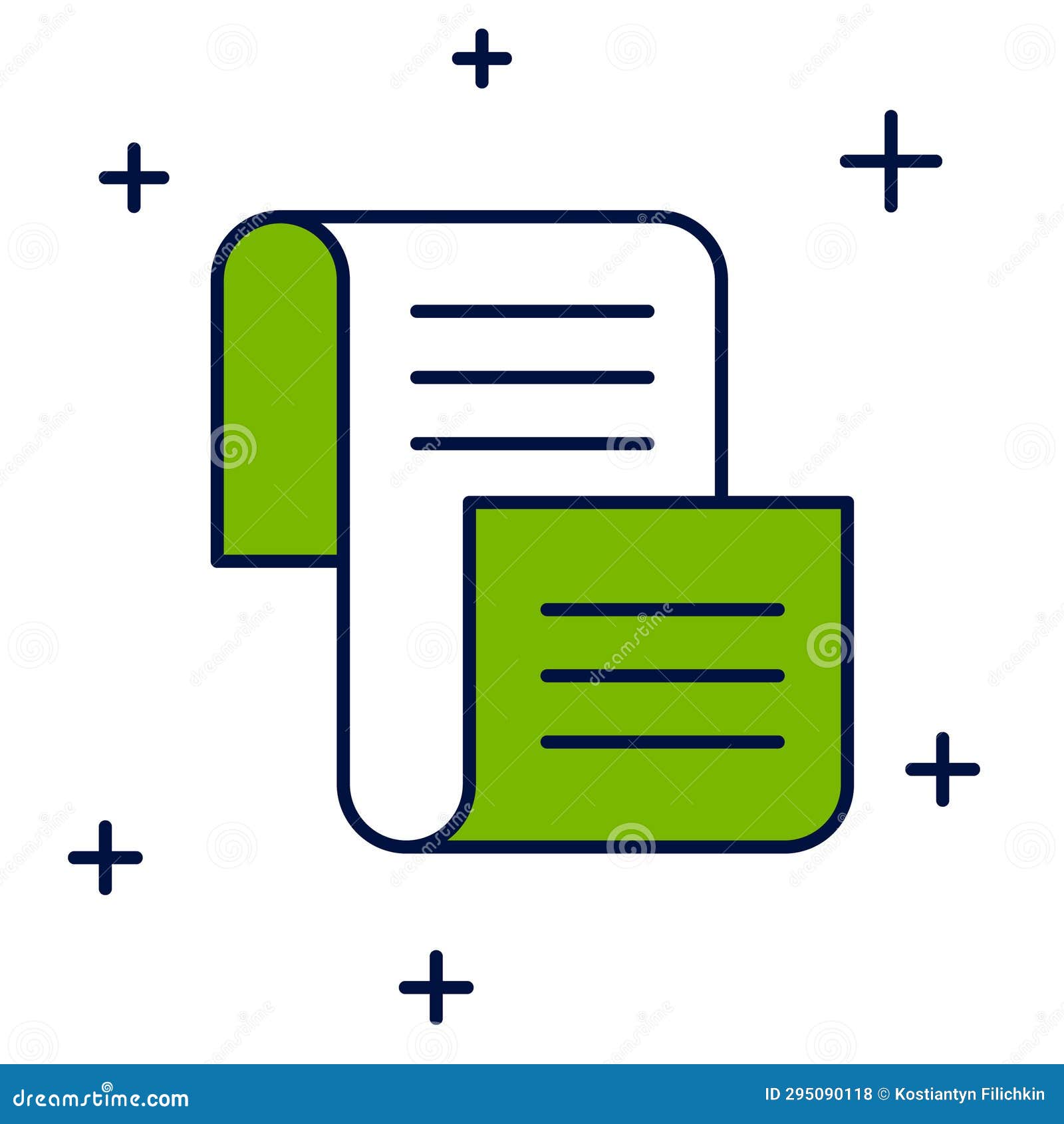 Set Decree, Paper, Parchment, Scroll, Footsteps, Magnifying Glass With ...