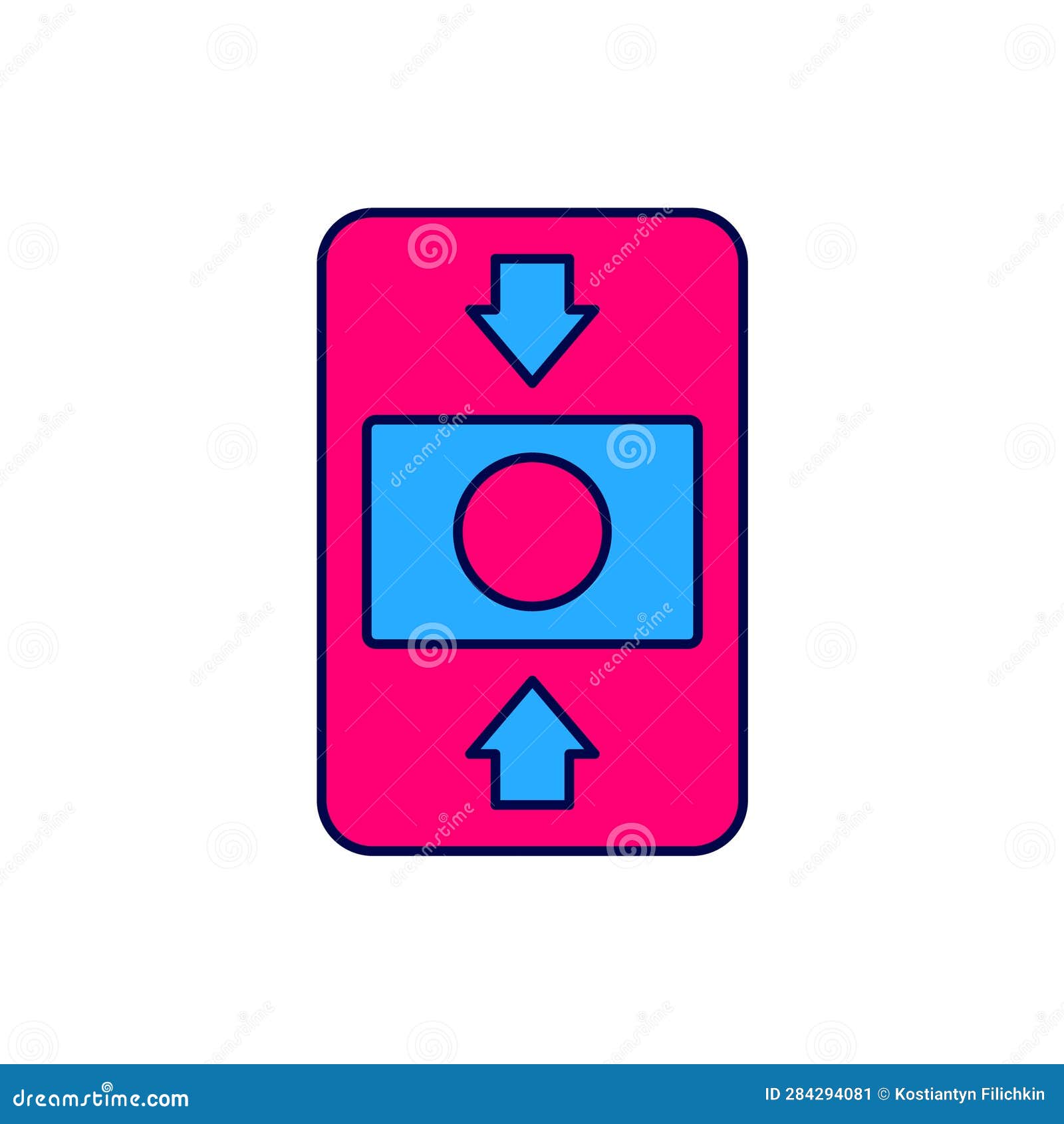 Filled Outline Fire Alarm System Icon Isolated on White Background ...