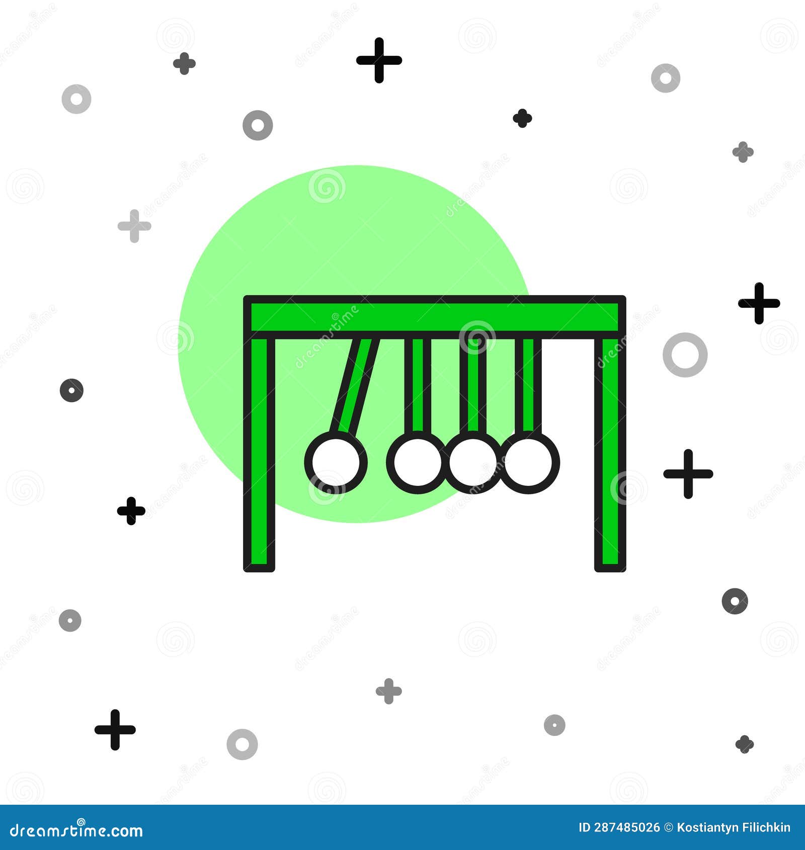 Cradle. Vector Drawing | CartoonDealer.com #151429287