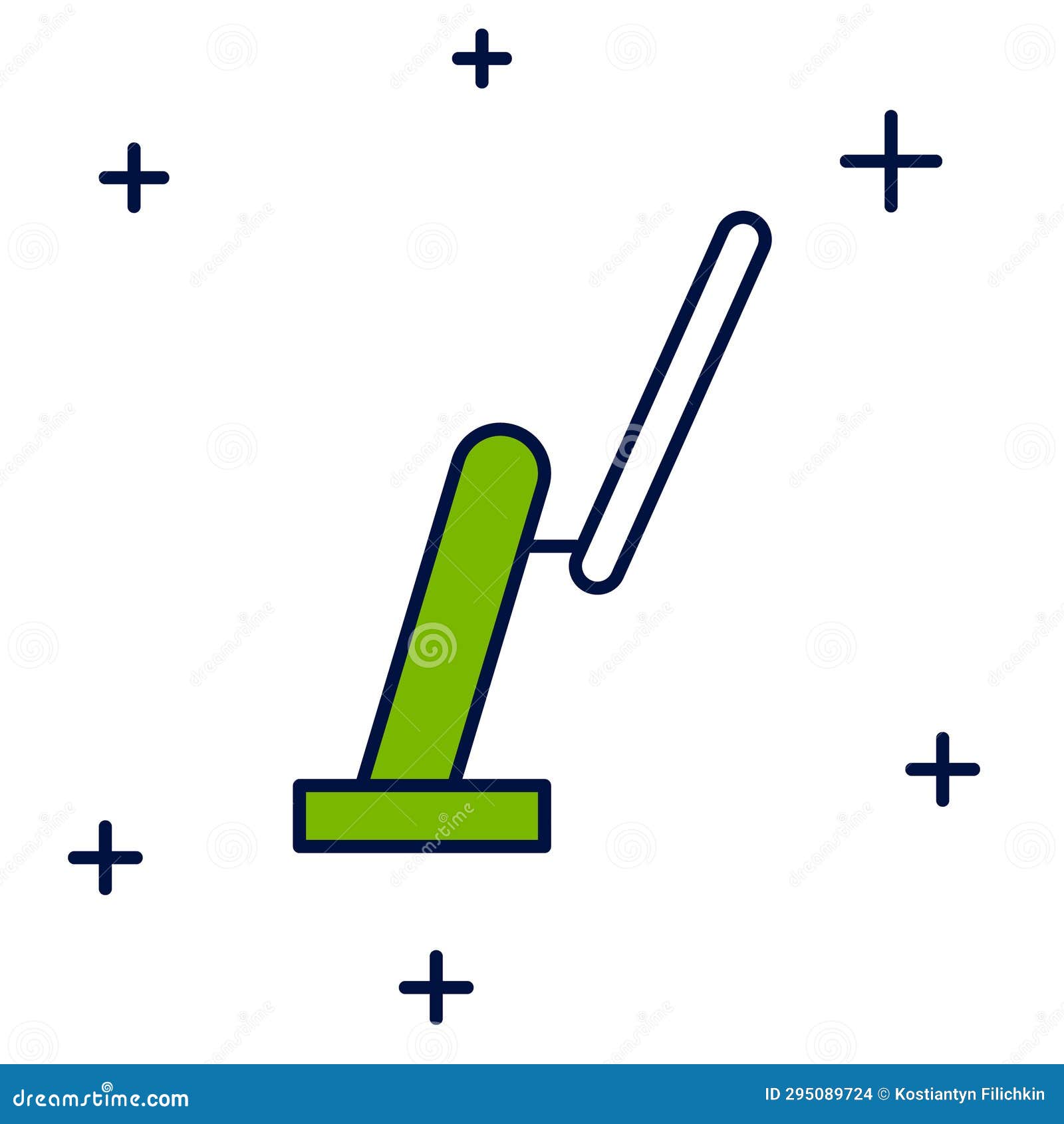 Filled Outline Windscreen Wiper Icon Isolated on White Background ...