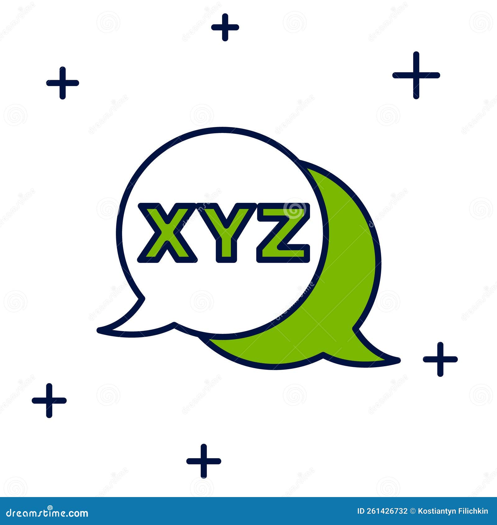 Xyz Axis For Graph Icon Vector Illustration | CartoonDealer.com #185337802