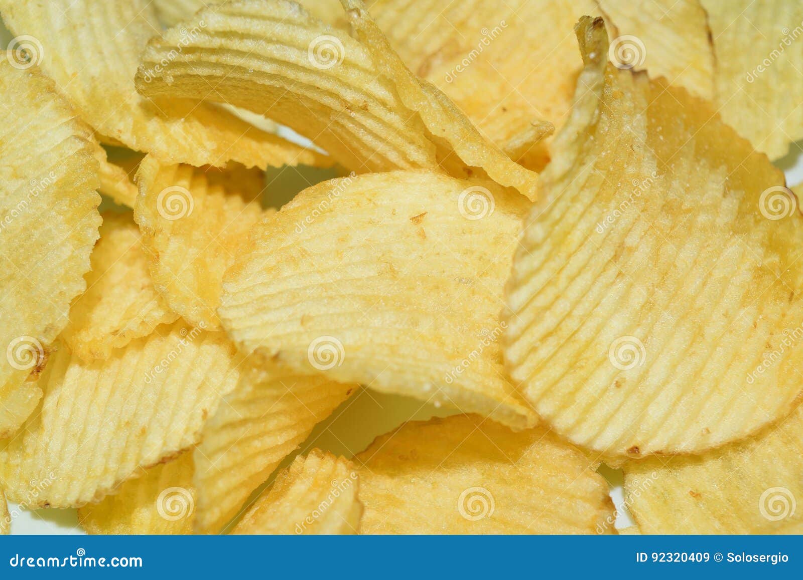 Filled plate of chips stock image. Image of heap, filled - 92320409