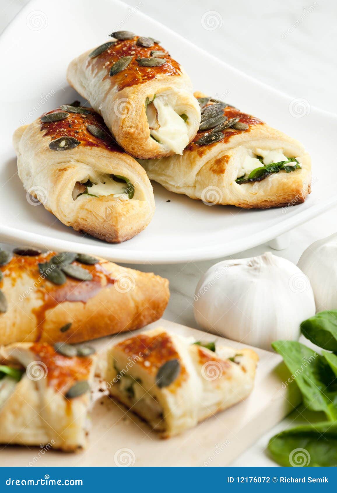 Filled puff pockets stock photo. Image of poly, close - 12176072