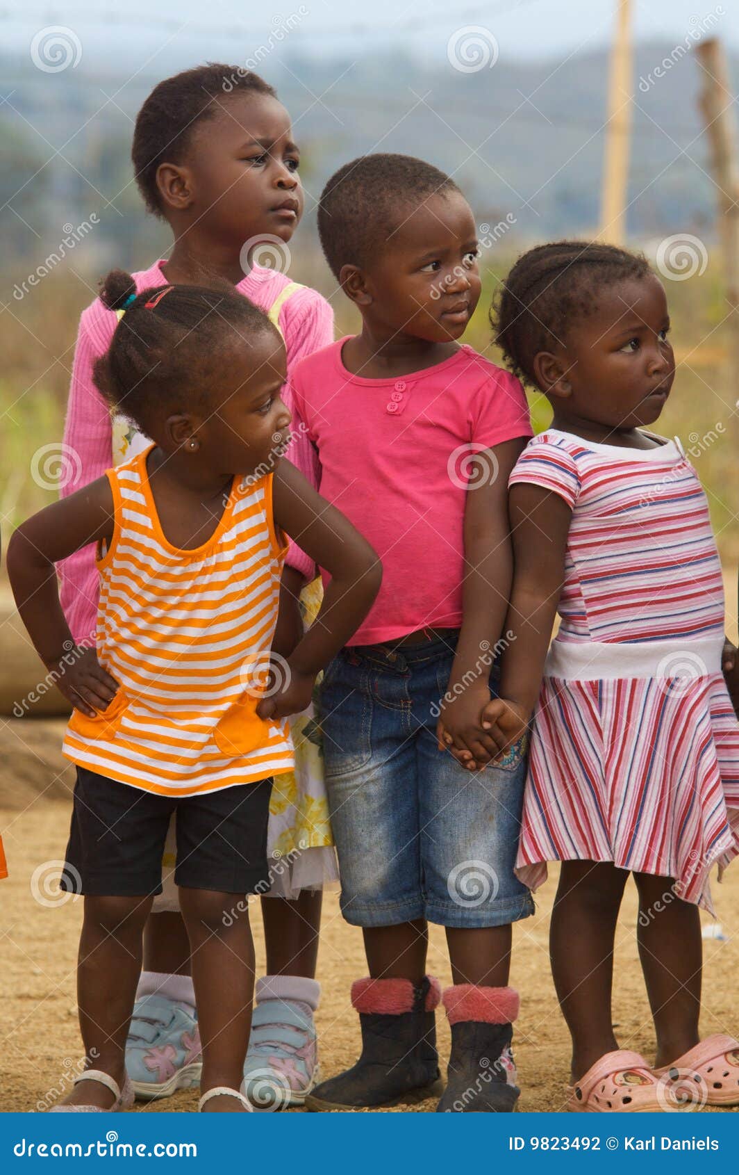Filles Africaines Jeunes Photographie éditorial Image Du Africain