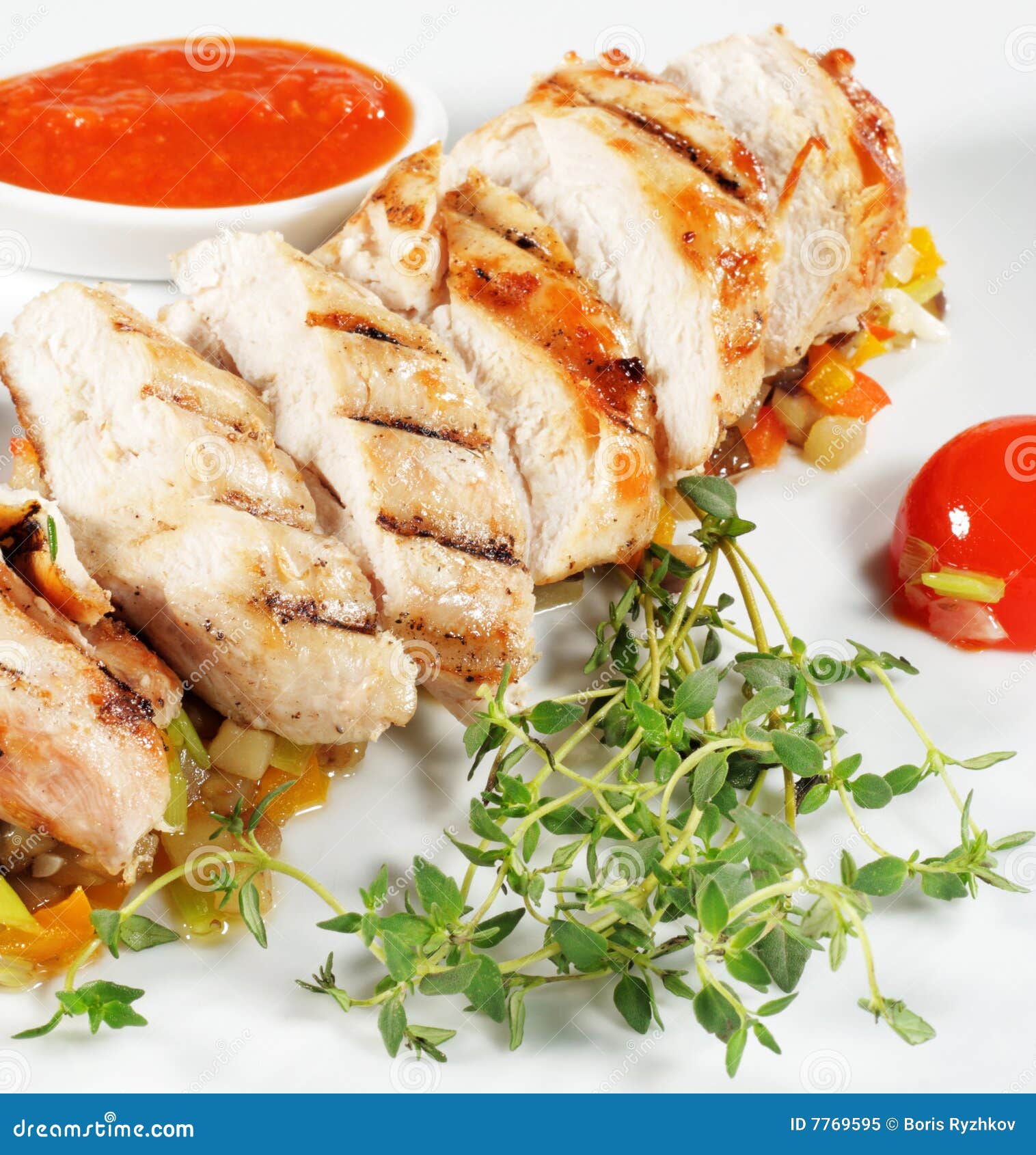 Fillet of Chicken stock image. Image of ripe, fillet, chili - 7769595