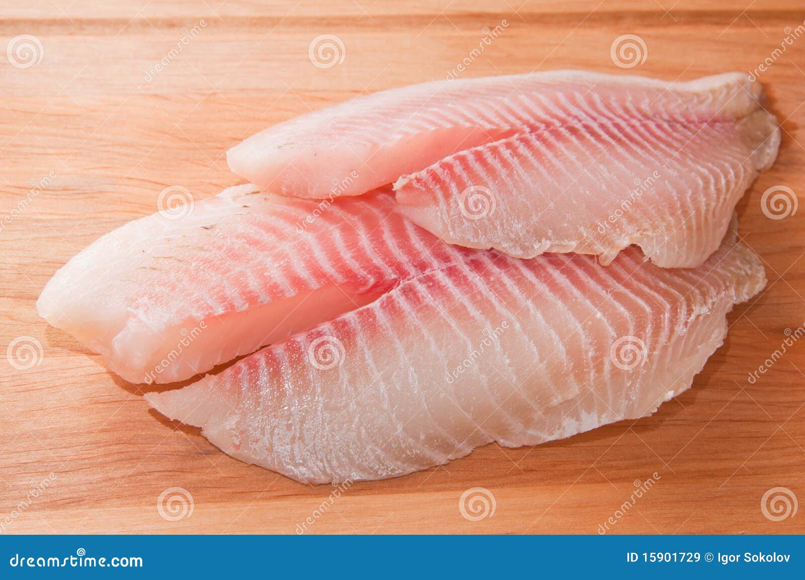 Fillet of fish stock image. Image of fishing, slice, gourmet - 15901729