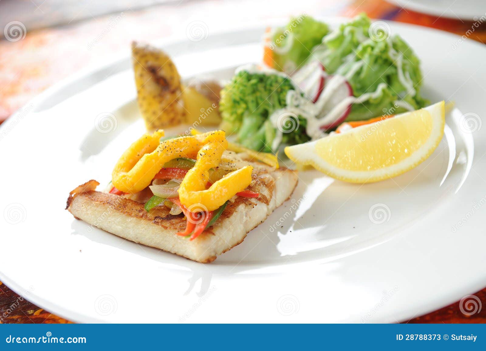 Fillet fish steak stock image. Image of freshness, fillet - 28788373