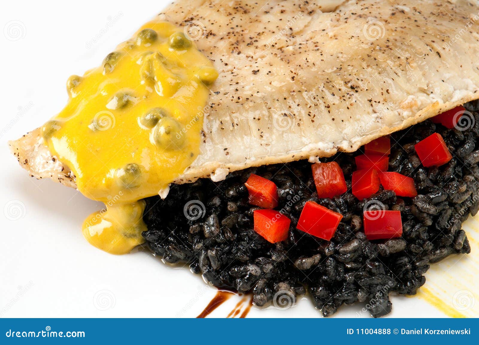 Fillet of Halibut stock photo. Image of cuisine, plate - 11004888