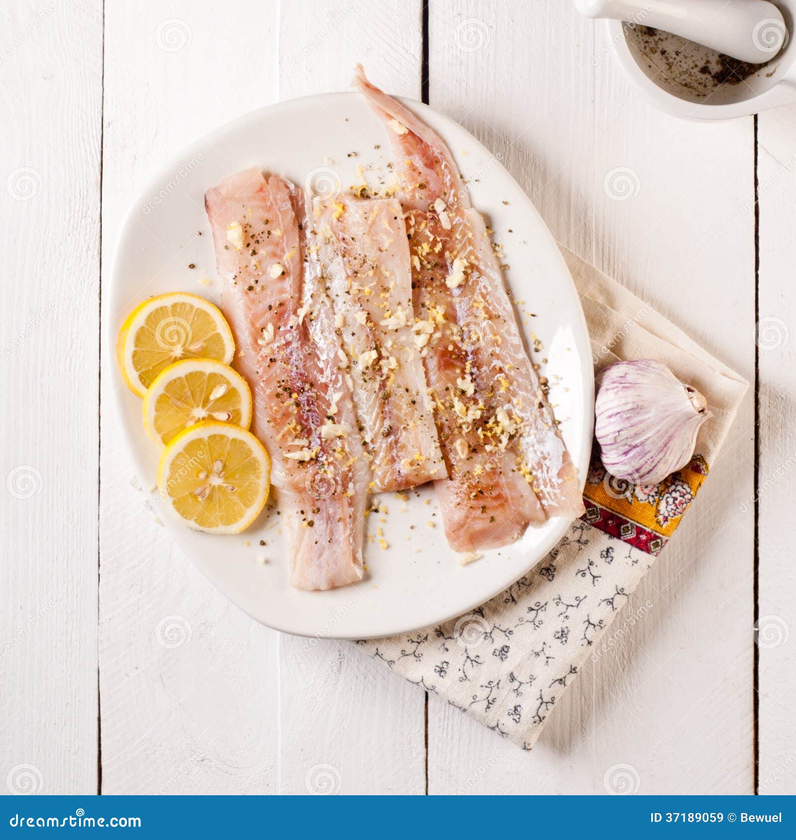 Fillet of pollack stock image. Image of healthy, frozen - 37189059