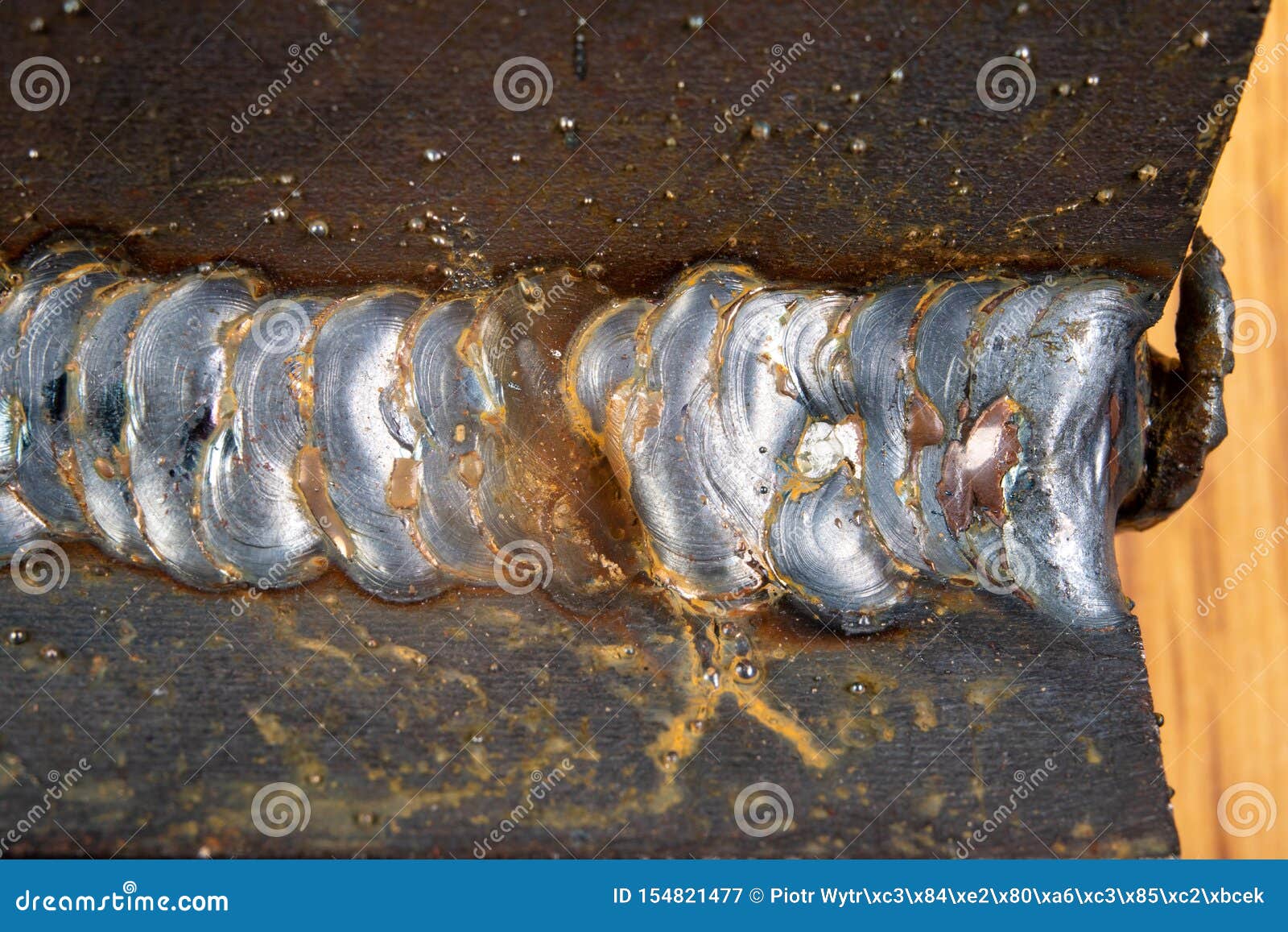 The Fillet Weld is Placed Using the MAG Method. Errors in Steel ...