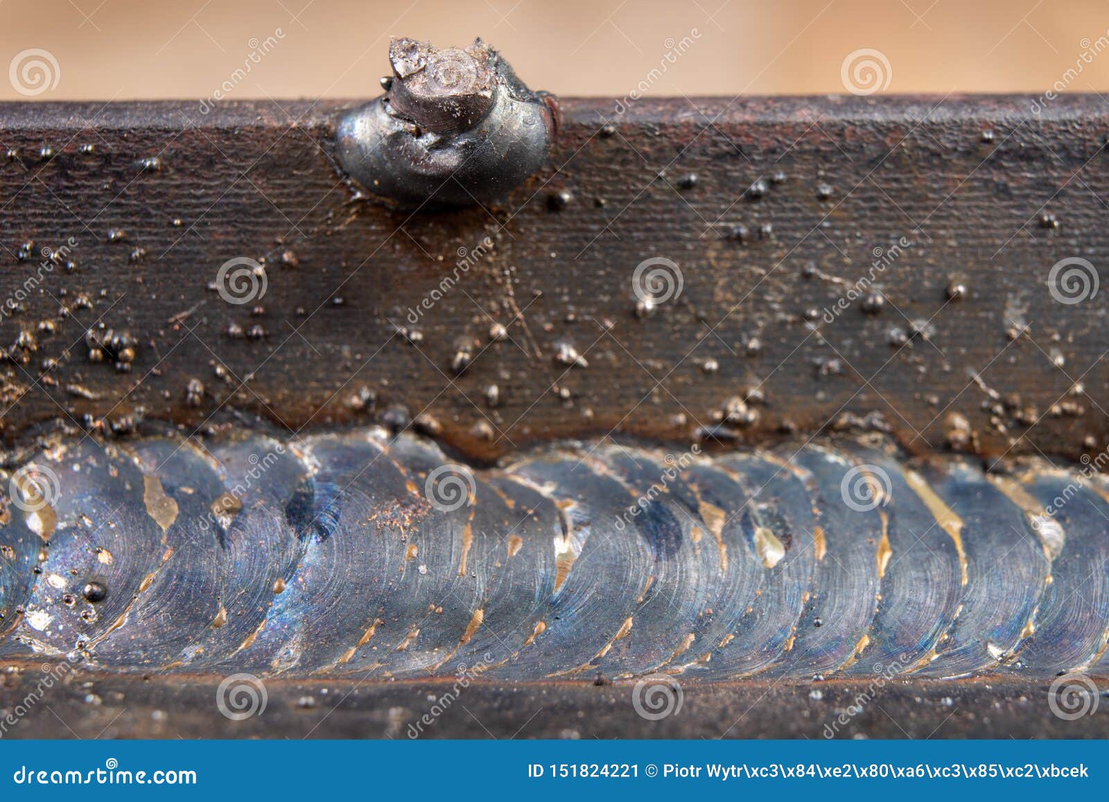 The Fillet Weld is Placed Using the MAG Method. Errors in Steel ...