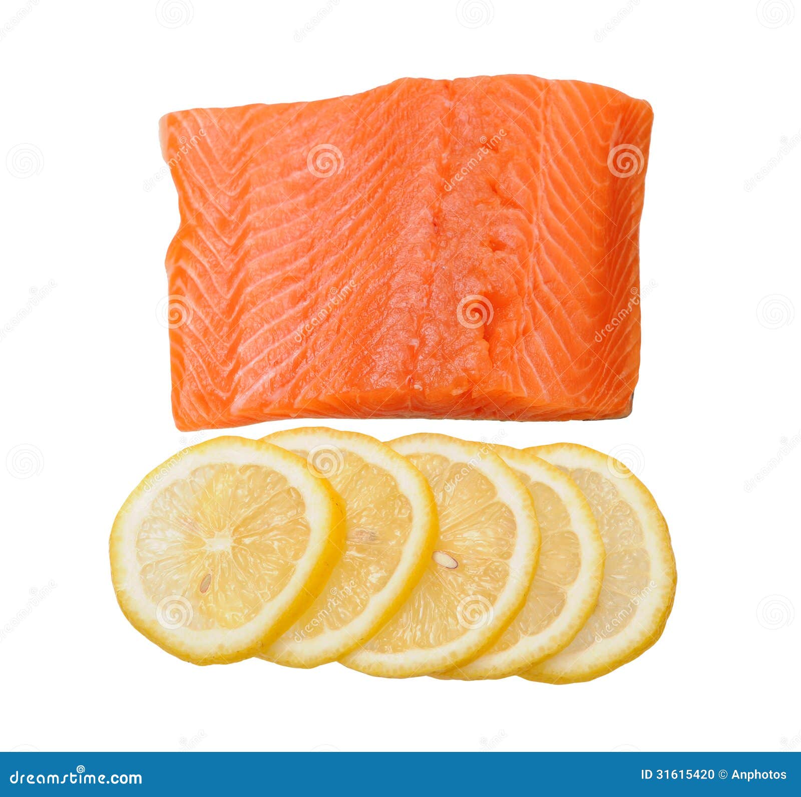 Filleted salmon stock photo. Image of market, salmon - 31615420