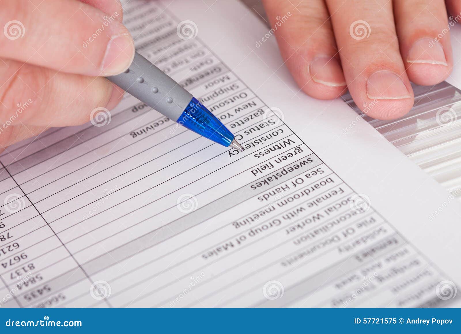 Filling Application Form stock image. Image of answer - 57721575