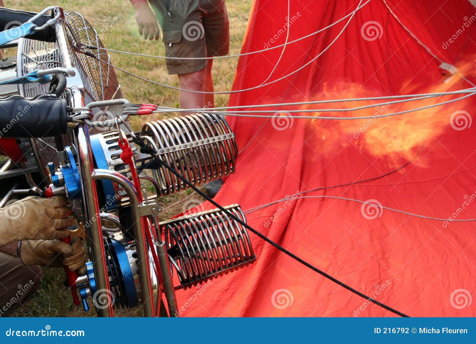 Filling the Balloon stock photo. Image of ballooning, inflate - 216792