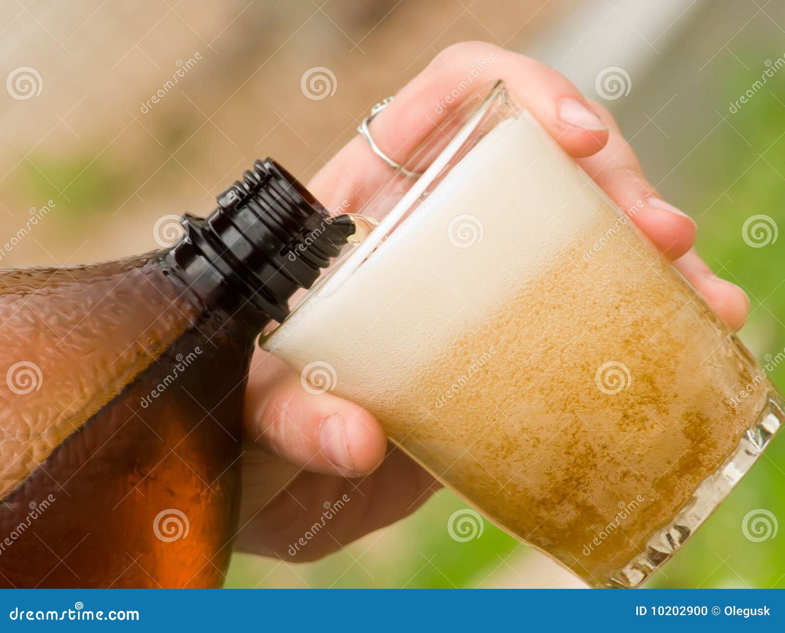 Filling Beer stock photo. Image of pour, glass, beverage - 10202900