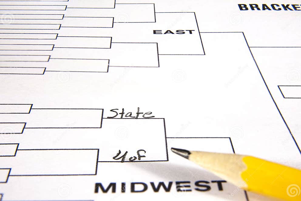 Filling in the Bracket stock image. Image of correct - 18850937