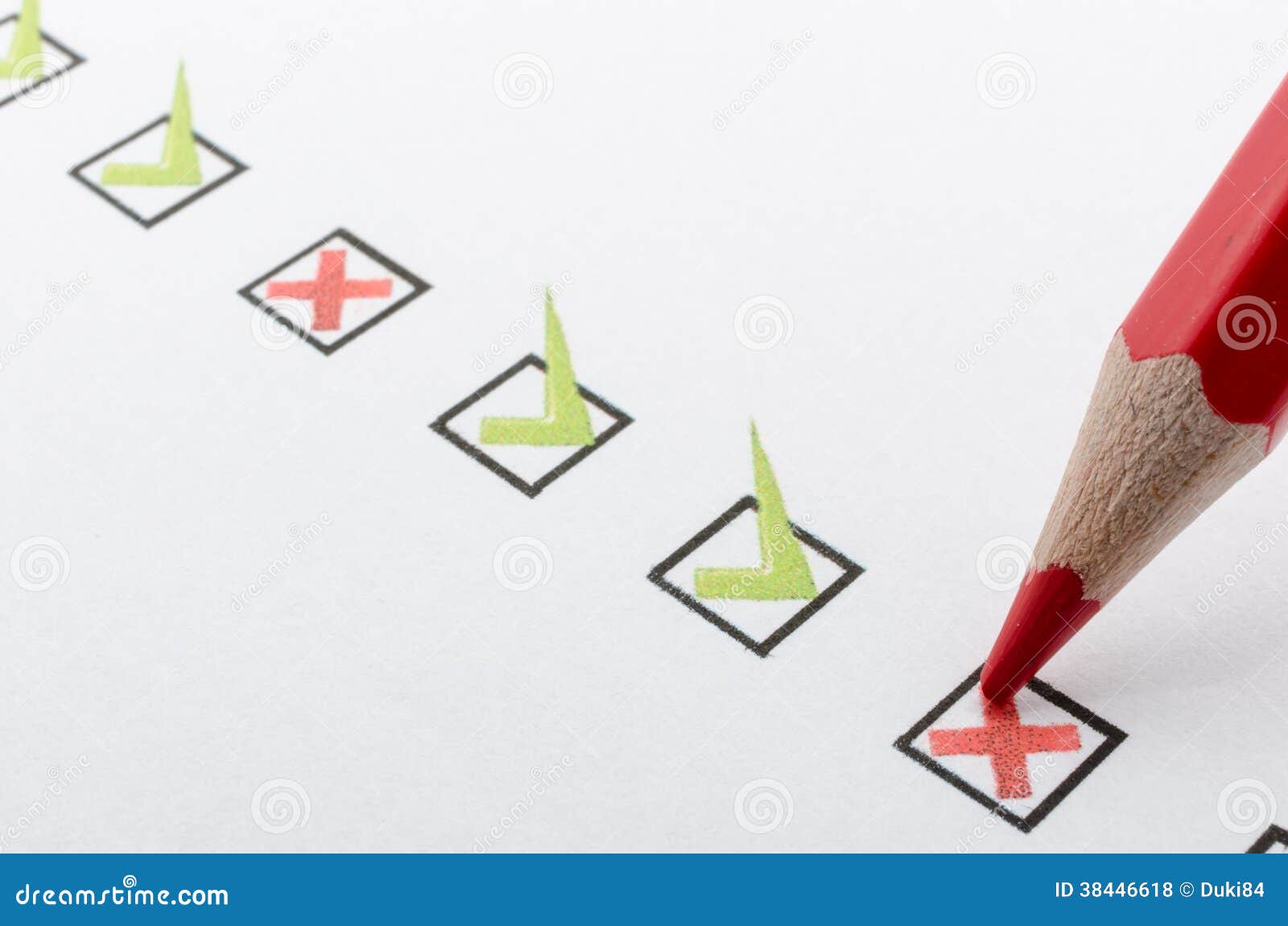Filling checkboxes stock photo. Image of data, questionnaire - 38446618
