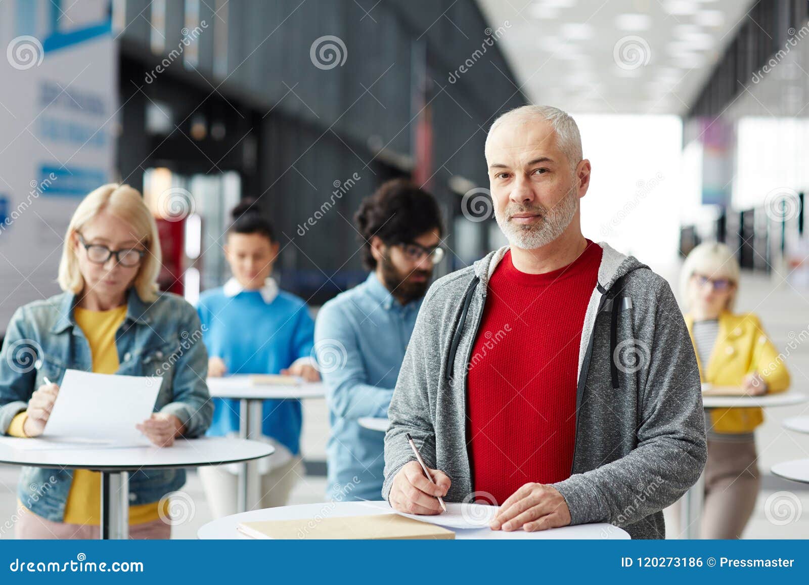 Filling in document stock photo. Image of human, business - 120273186