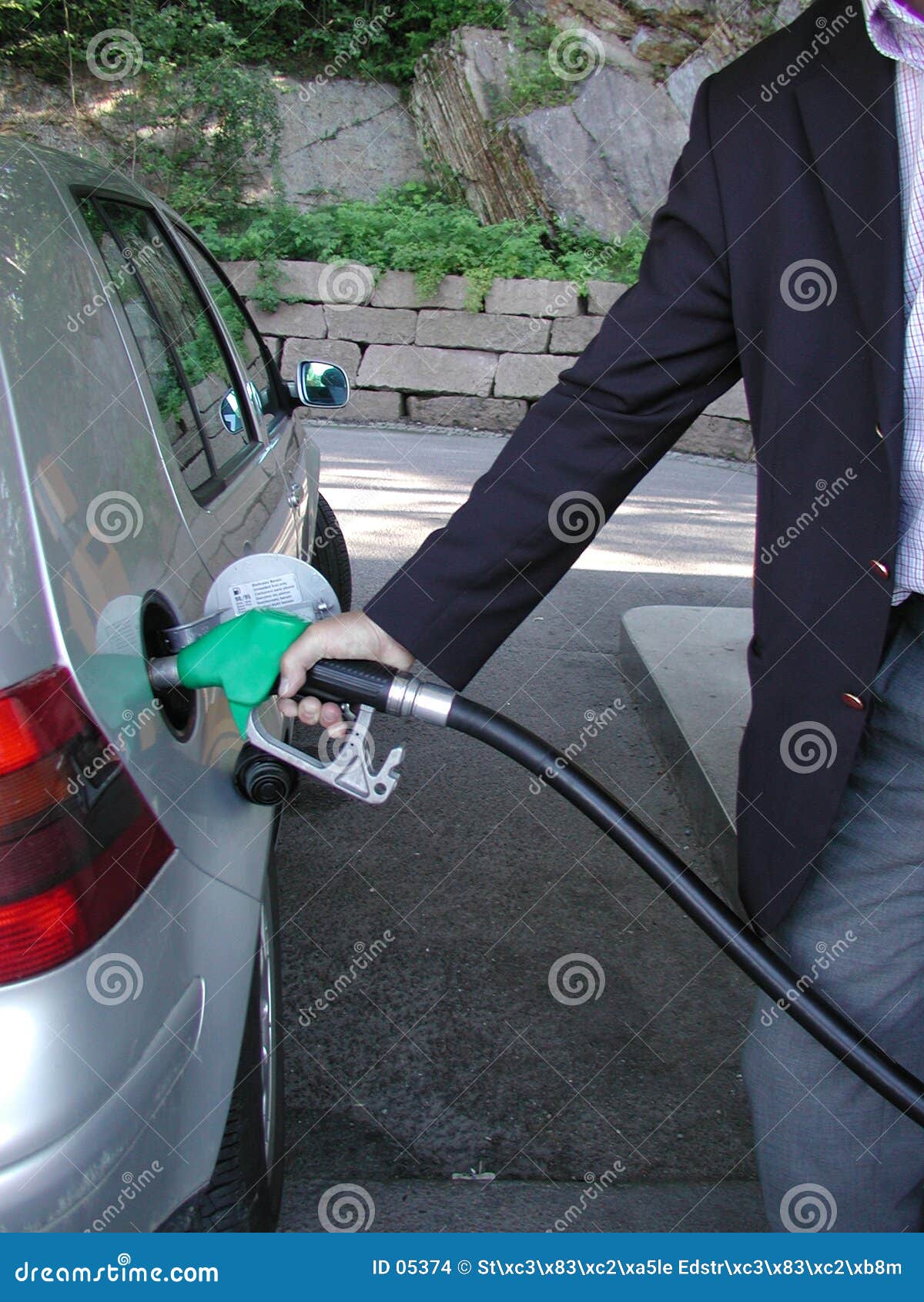 Filling gas stock photo. Image of pump, filling, hand, dress - 5374