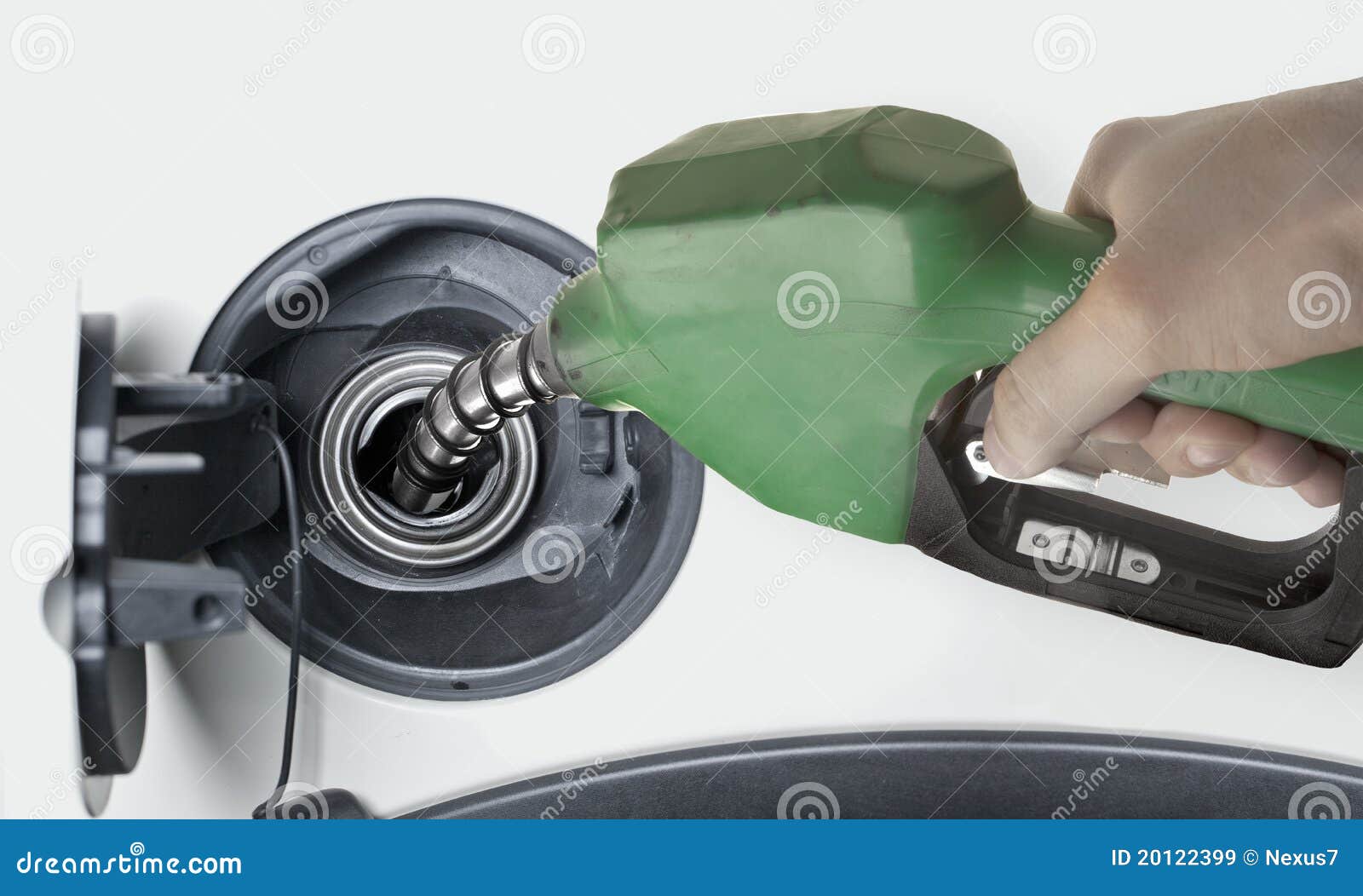 Filling Gas stock image. Image of diesel, travel, road - 20122399