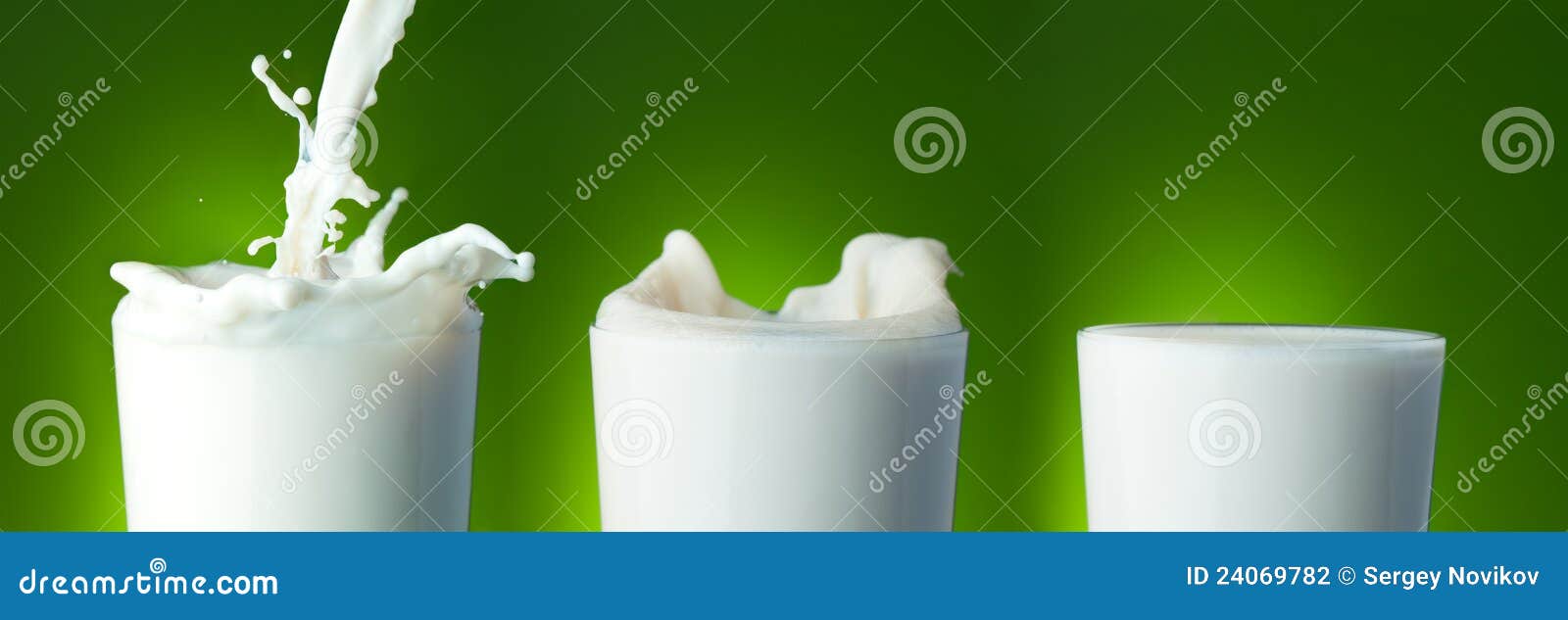 Filling the Glass with Milk Stock Photo - Image of flowing, milk: 24069782