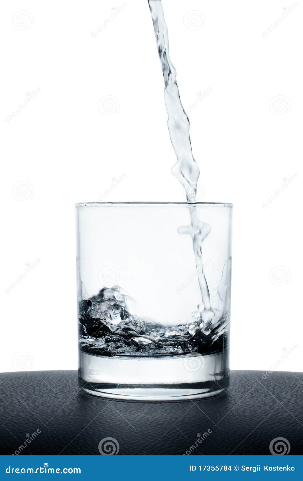 Filling a glass with water stock photo. Image of potable - 17355784