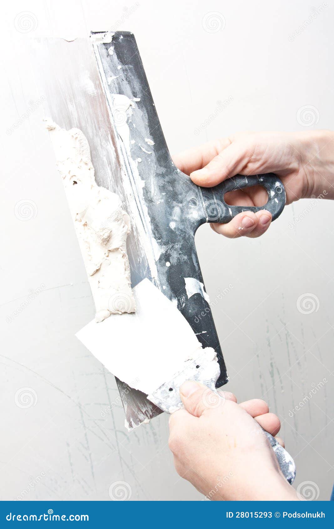 Filling the Joints , Aligns Wall,alignment Angles Stock Image - Image ...