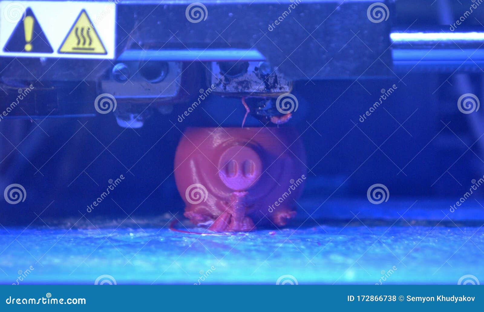 Filling machine. stock photo. Image of technology, color - 172866738