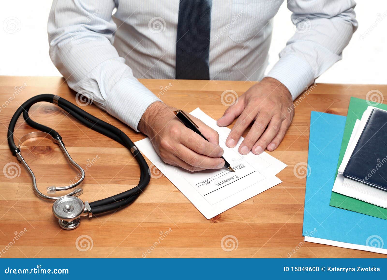 Filling out prescription stock photo. Image of pharmacy - 15849600
