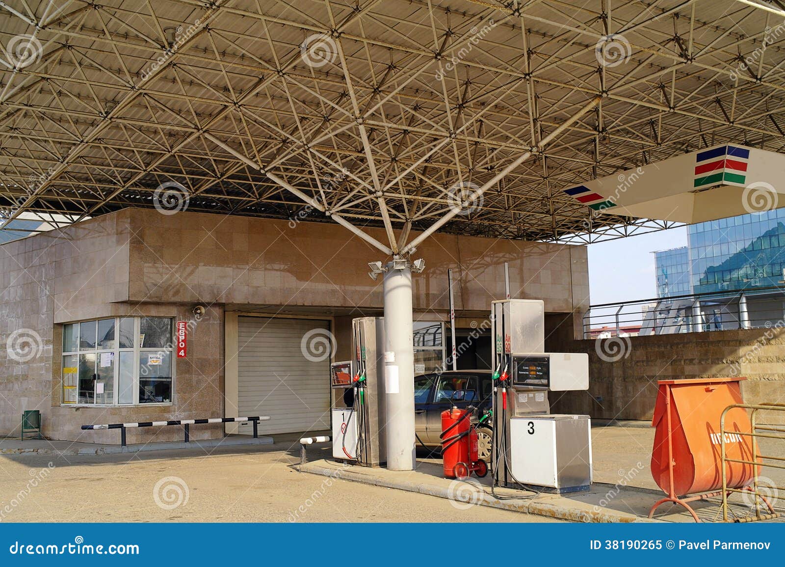 Filling station stock image. Image of fuel, architecture - 38190265