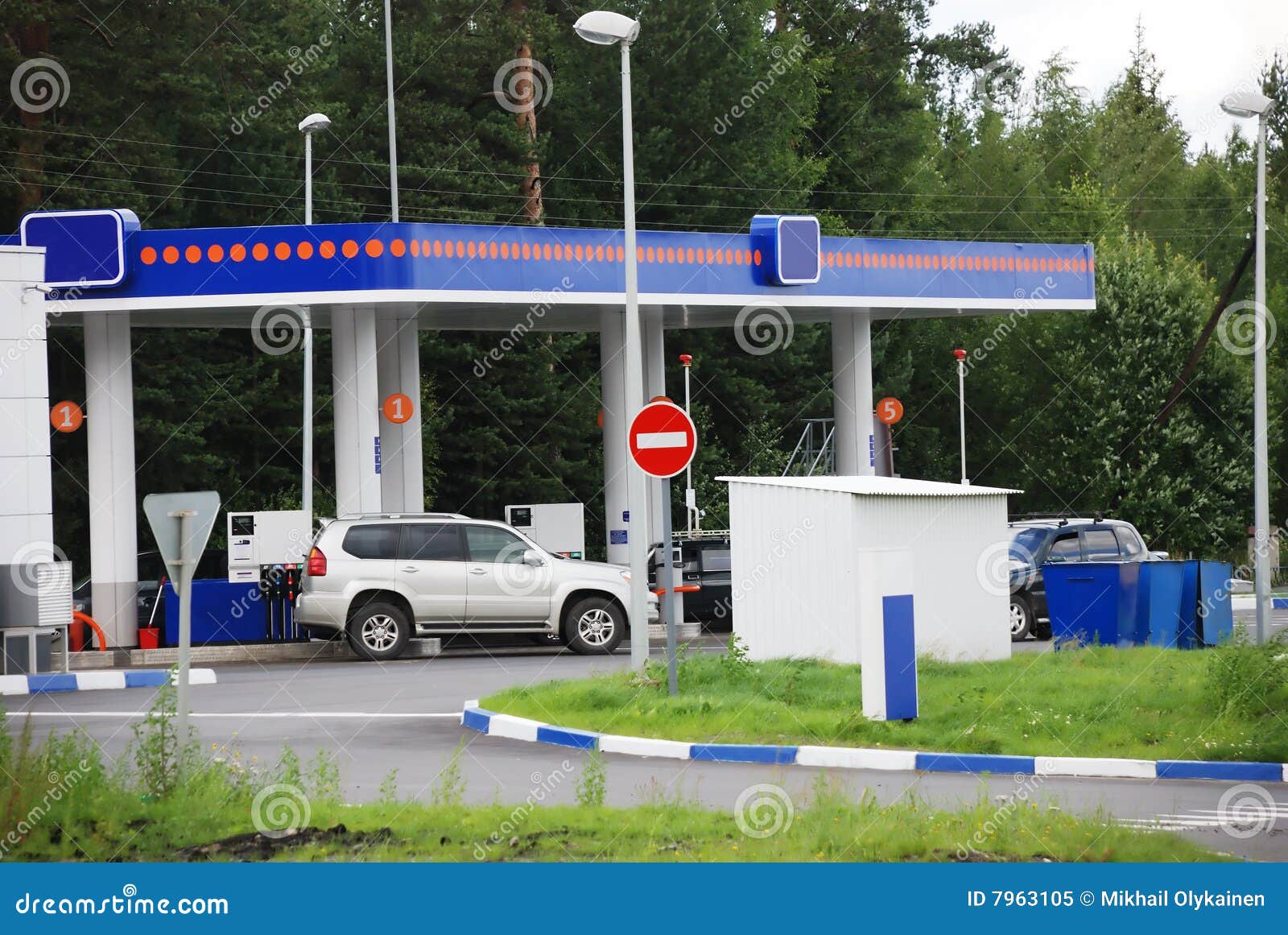 Filling station stock image. Image of electric, fuel, travel - 7963105
