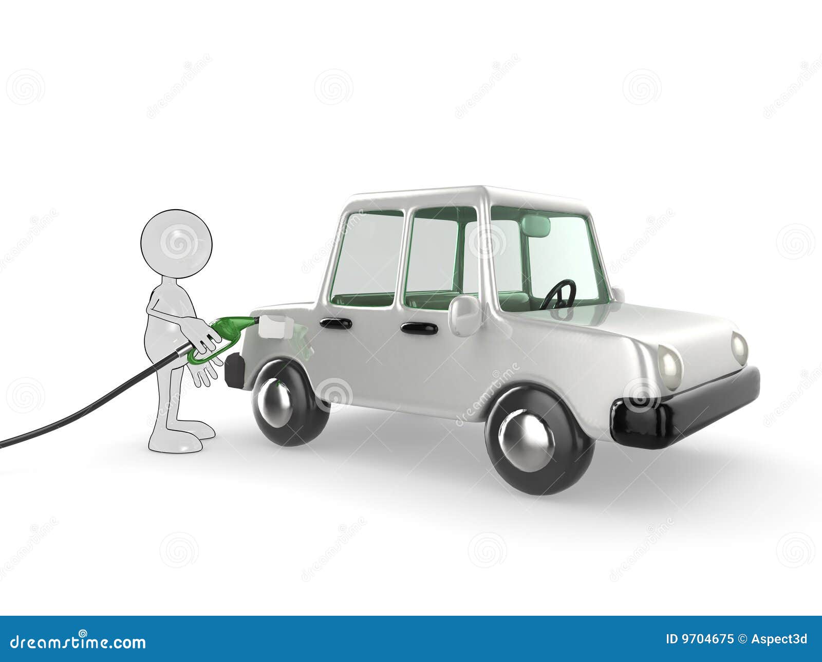 Filling up stock illustration. Illustration of hold, fuel - 9704675
