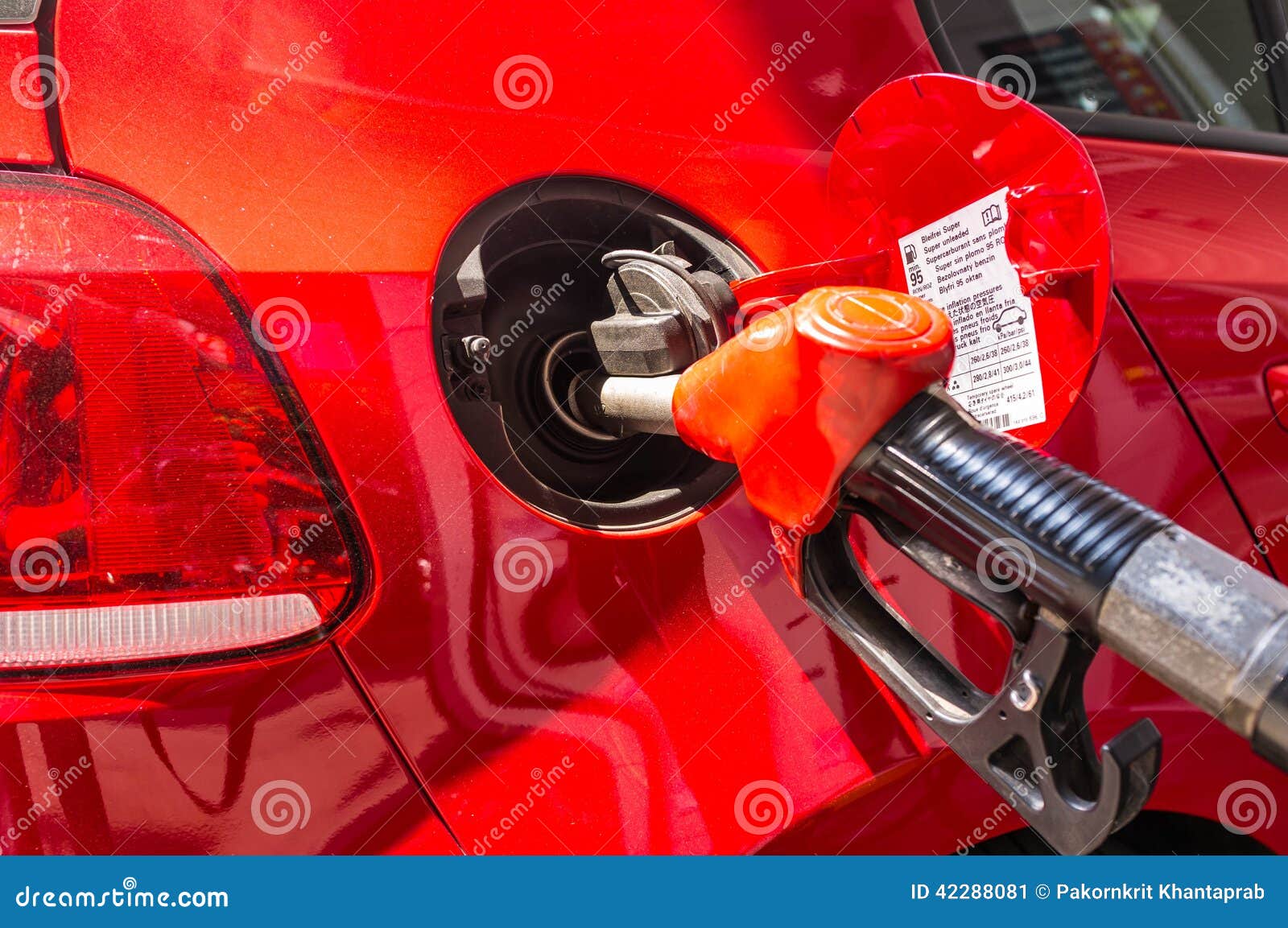 Filling Up stock image. Image of refueling, petrol, station - 42288081
