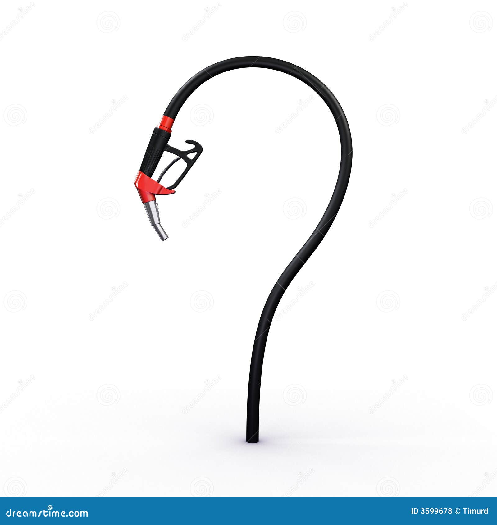 Filling up, refueling hose stock illustration. Illustration of matter ...