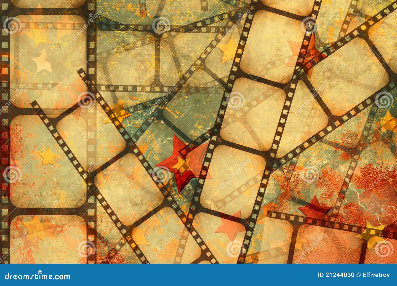 Film background stock illustration. Illustration of poster - 21244030