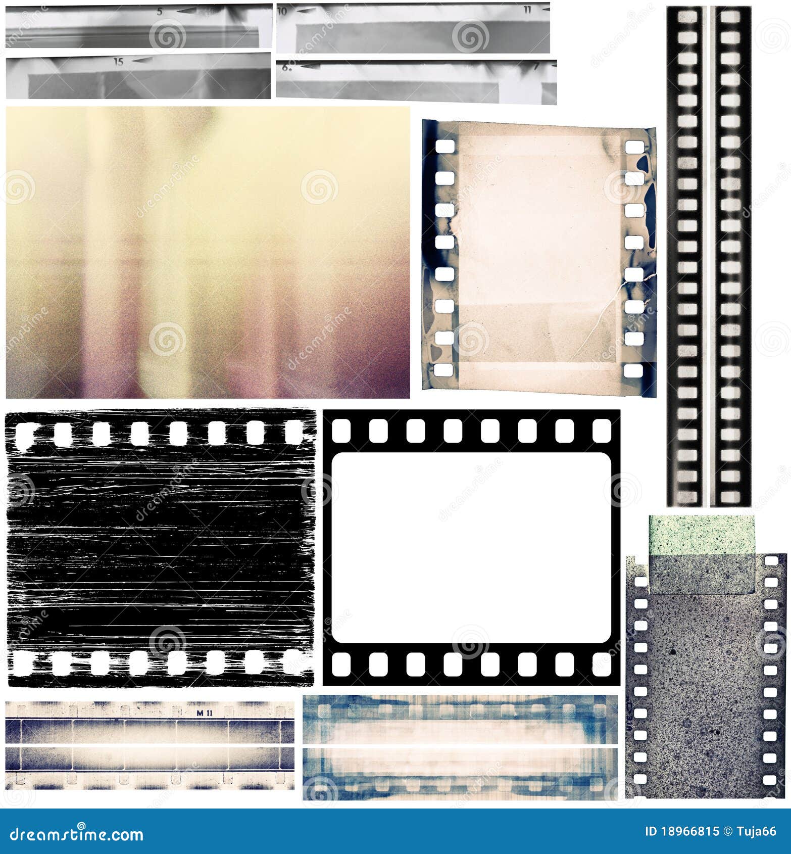 Film borders stock illustration. Illustration of poster - 18966815