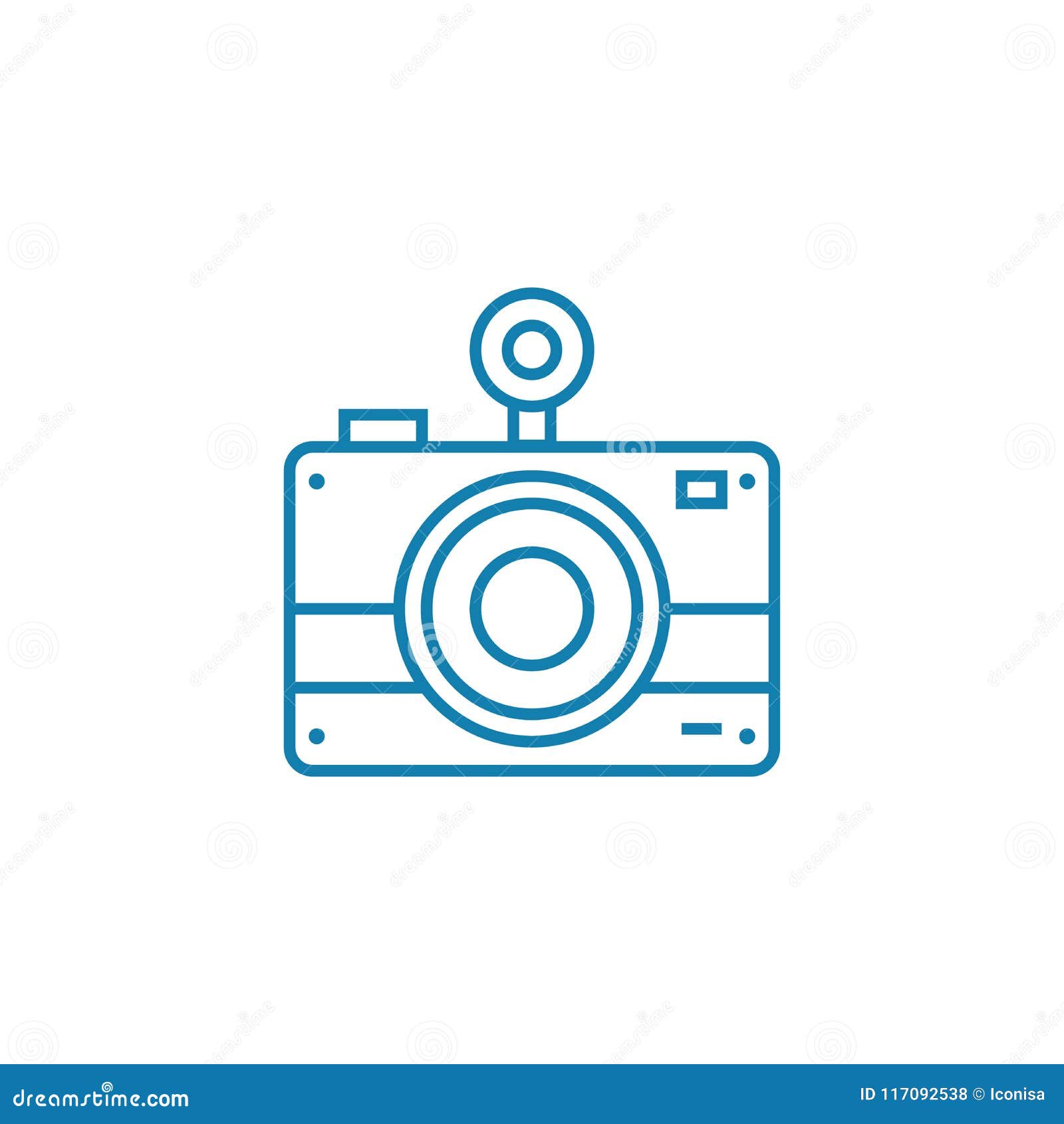 Film Camera Linear Icon Concept. Film Camera Line Vector Sign, Symbol ... Film Camera Linear Icon Concept. Film Camera Line Vector Sign, Symbol ...