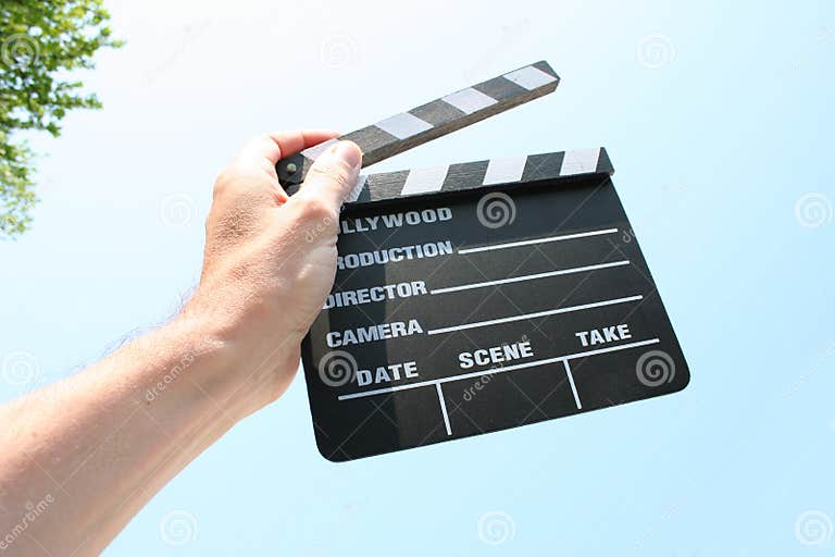 Film clapp stock photo. Image of folds, production, cinema - 746082