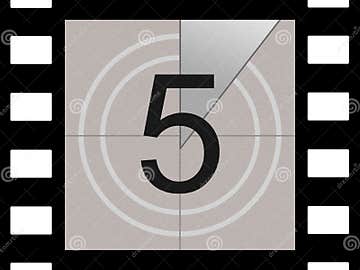 Film countdown stock illustration. Illustration of oscars - 584759