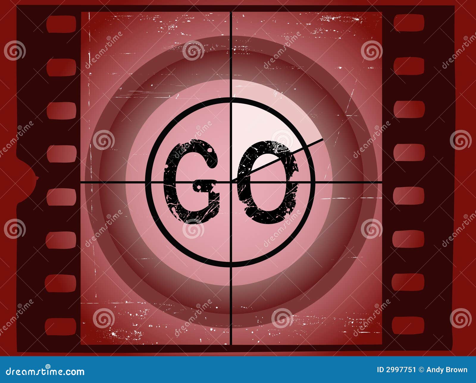 Film Countdown - Go Cartoon Vector | CartoonDealer.com #2997751