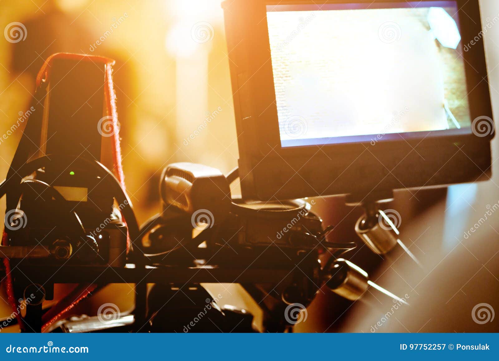 Film Crew. stock image. Image of director, cinematographer - 97752257