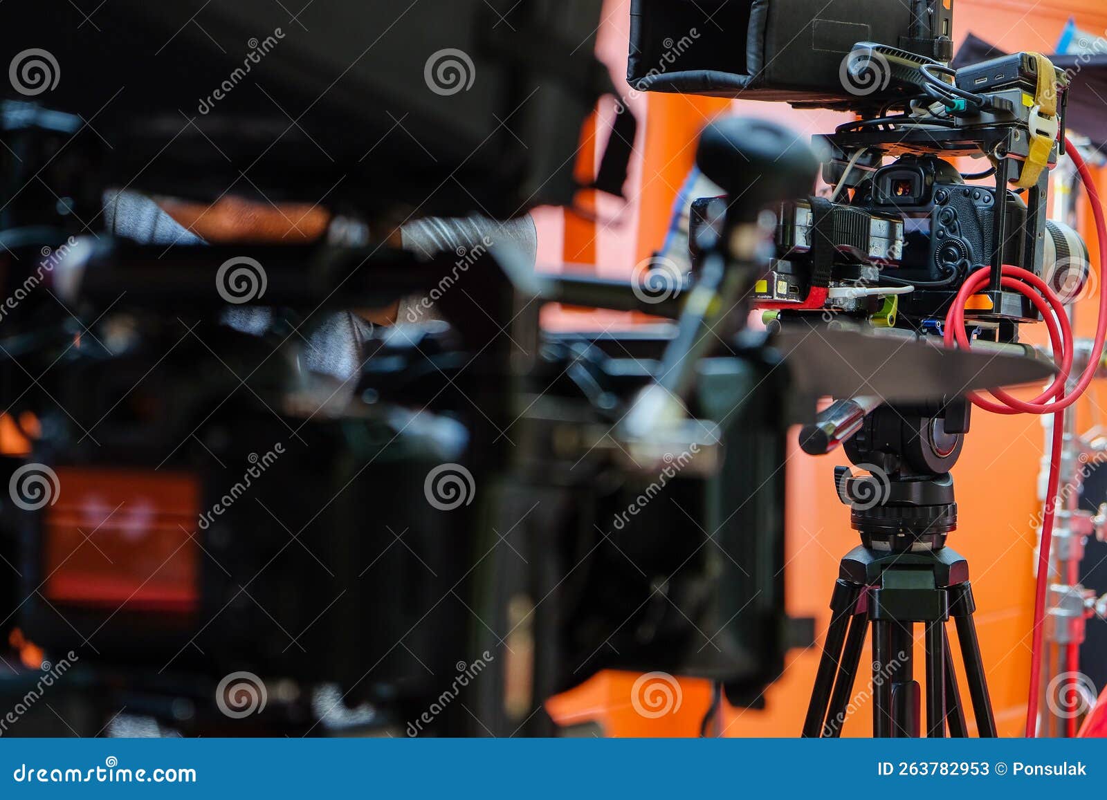 Film crew production stock image. Image of actor, focus - 263782953
