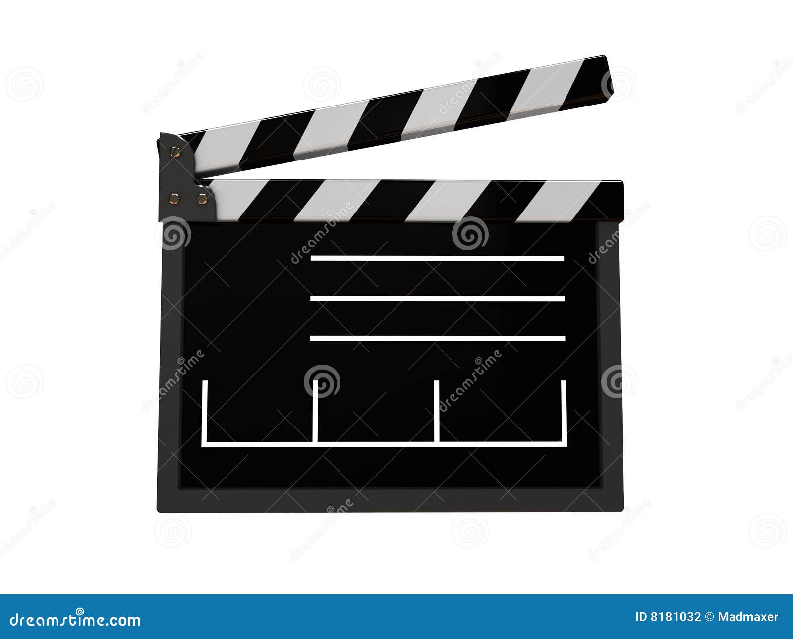 Film cut stock illustration. Illustration of operator - 8181032