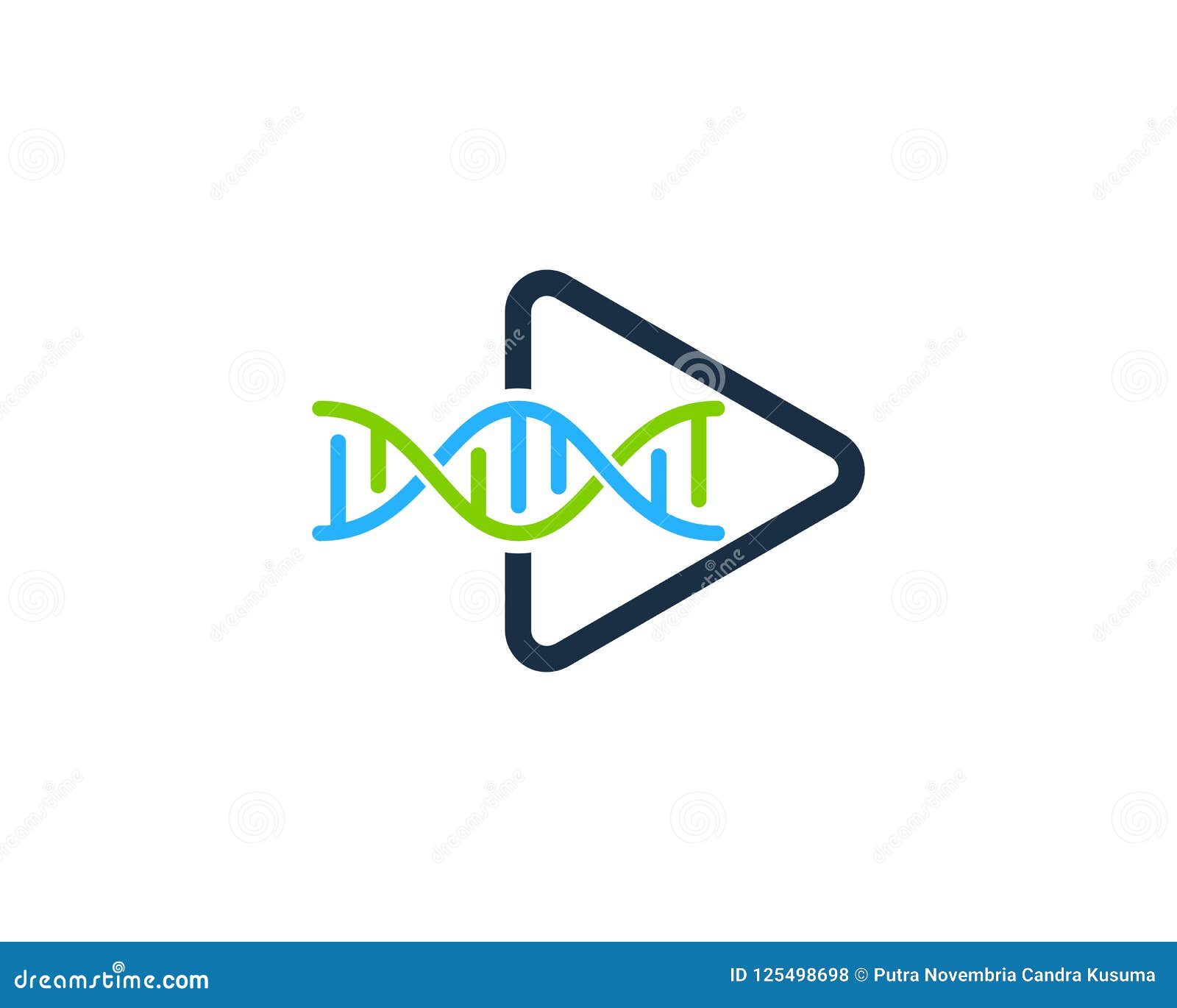 Film Dna Logo Icon Design stock vector. Illustration of icon - 125498698