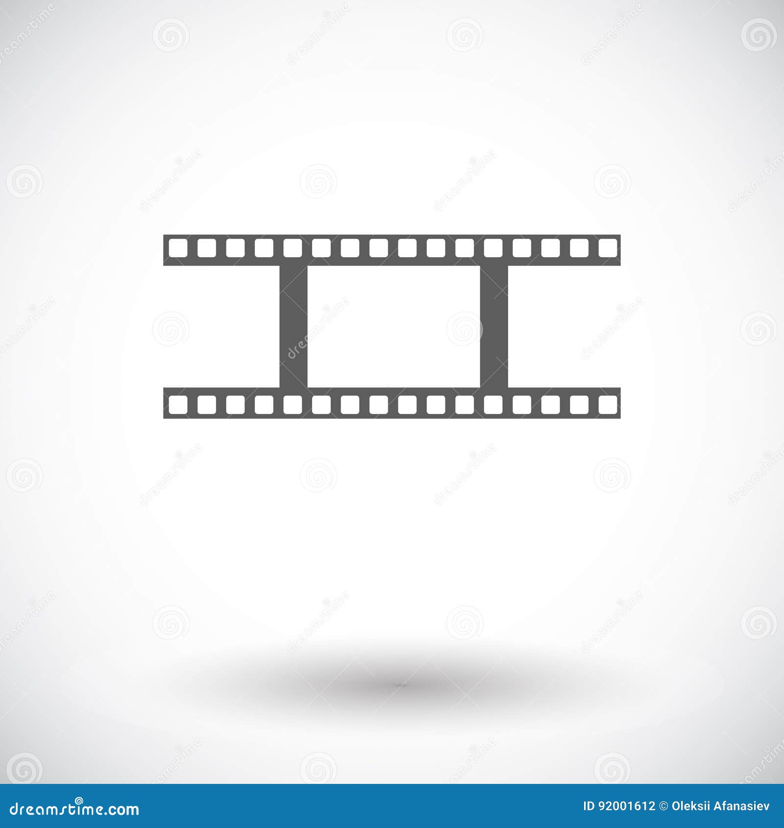 Film flat icon. stock vector. Illustration of projection - 92001612