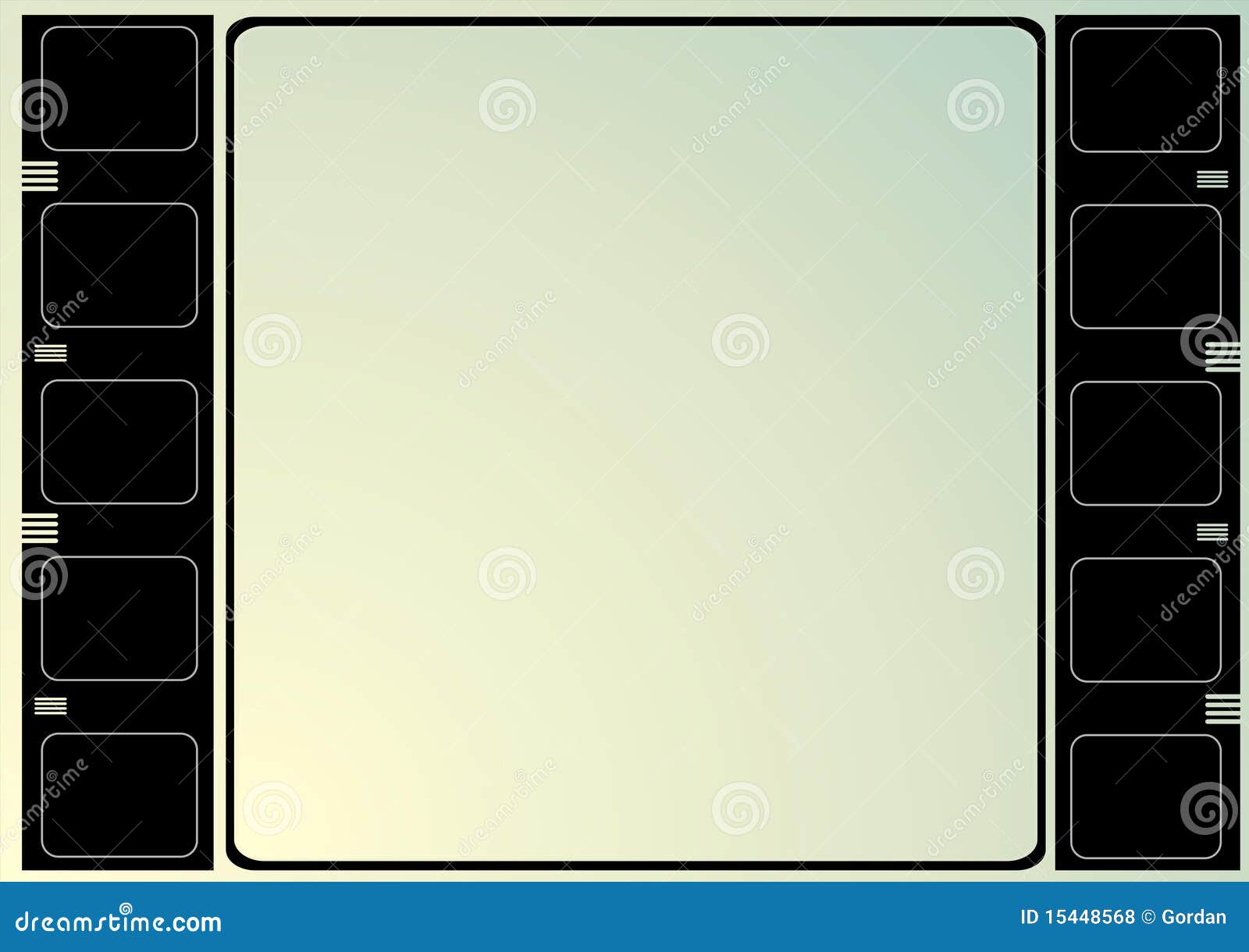 Film frame stock illustration. Illustration of graphic - 15448568