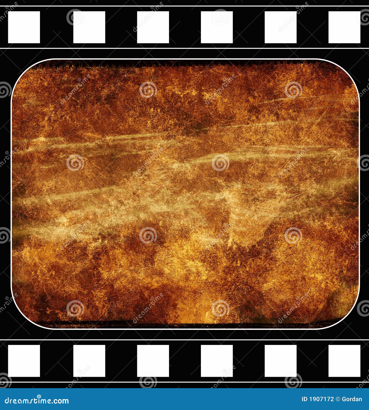 Film frame stock illustration. Illustration of noise, background - 1907172