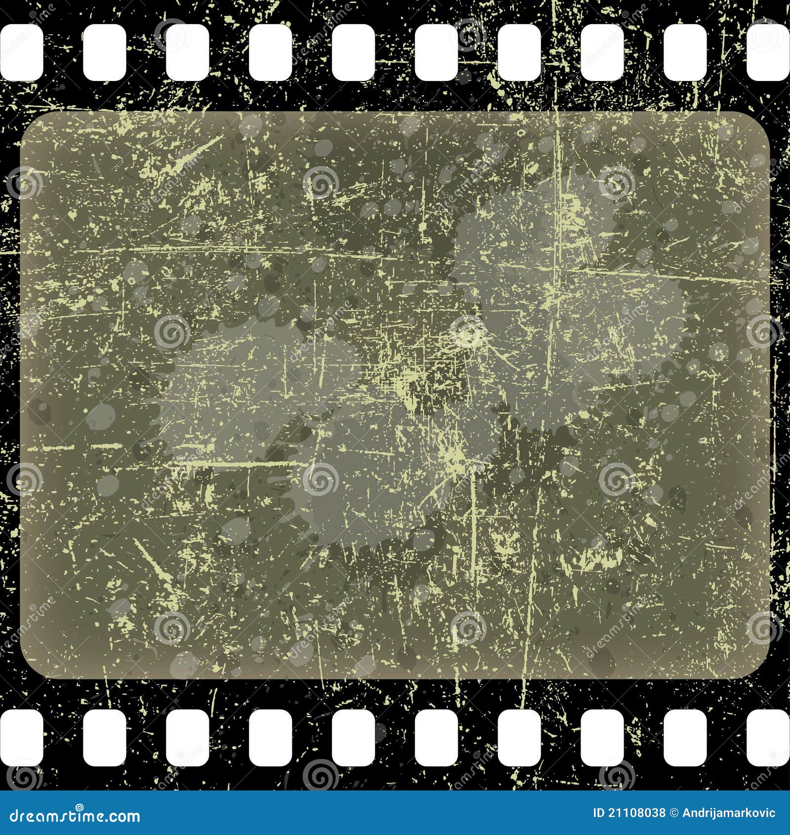 Film frame stock vector. Illustration of layered, frames - 21108038