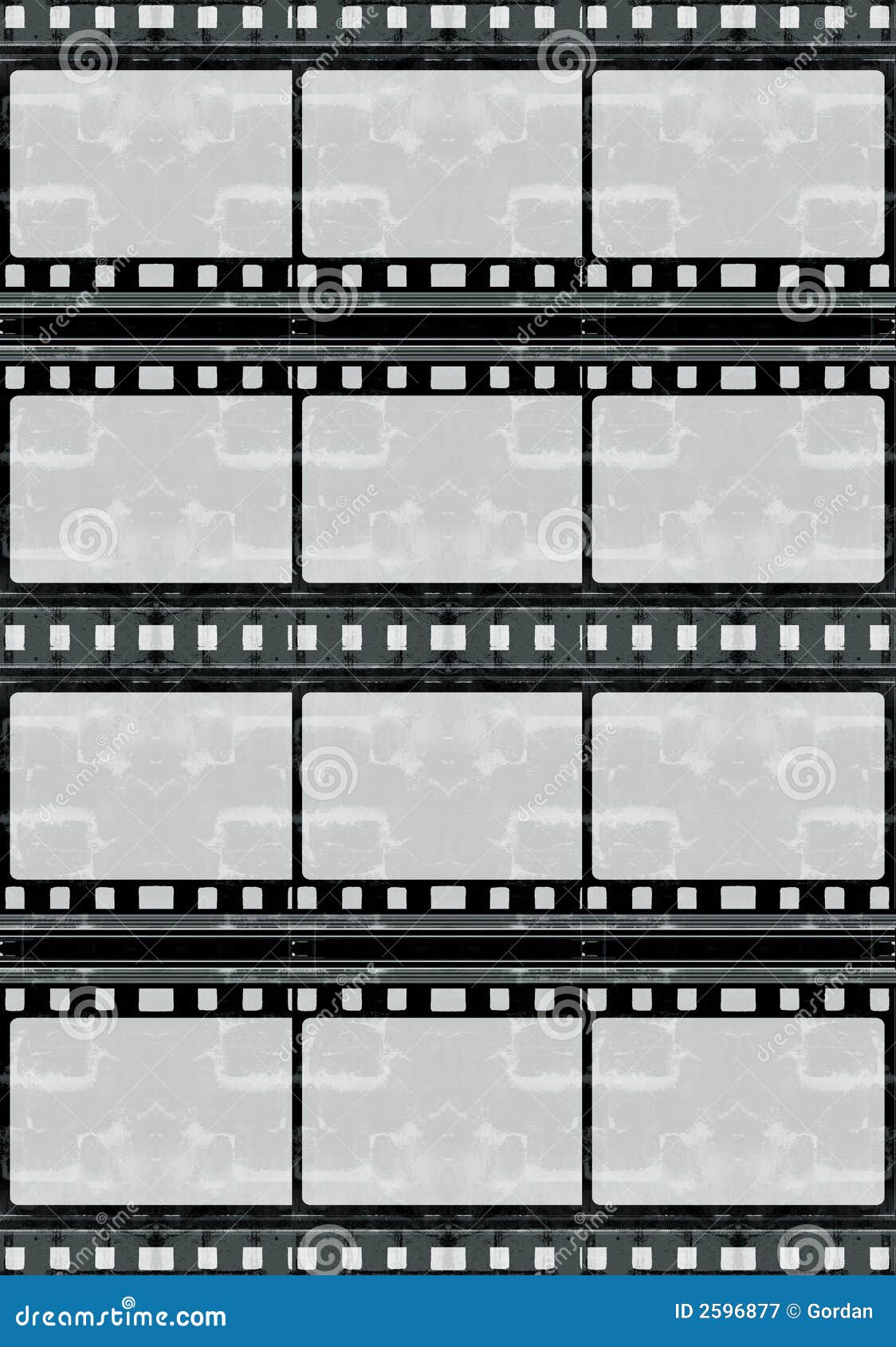 Film frame stock illustration. Illustration of digital - 2596877